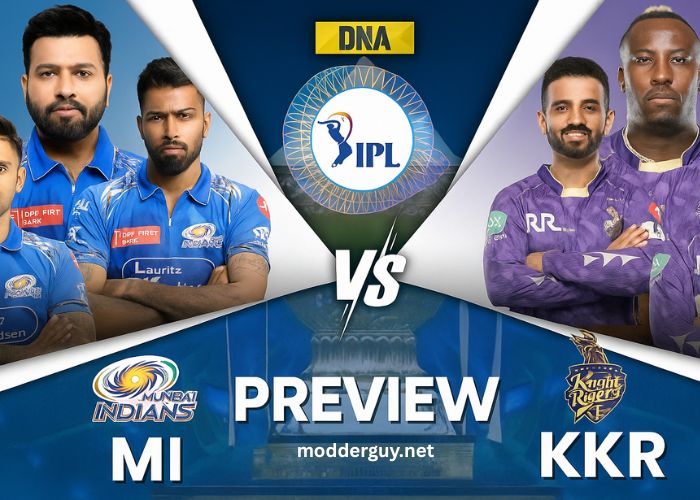 KKR vs MI Cricket Scorecard, 12th Match – IPL 2025