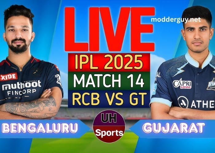 RCB vs GT Cricket Scorecard, 14th Match – IPL 2025